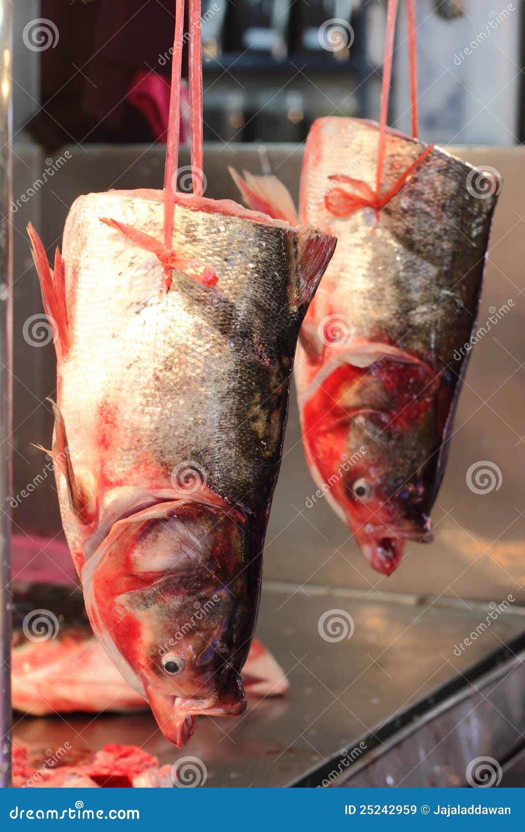 Cut in half fishes stock image. Image of uncooked, chinese - 25242959