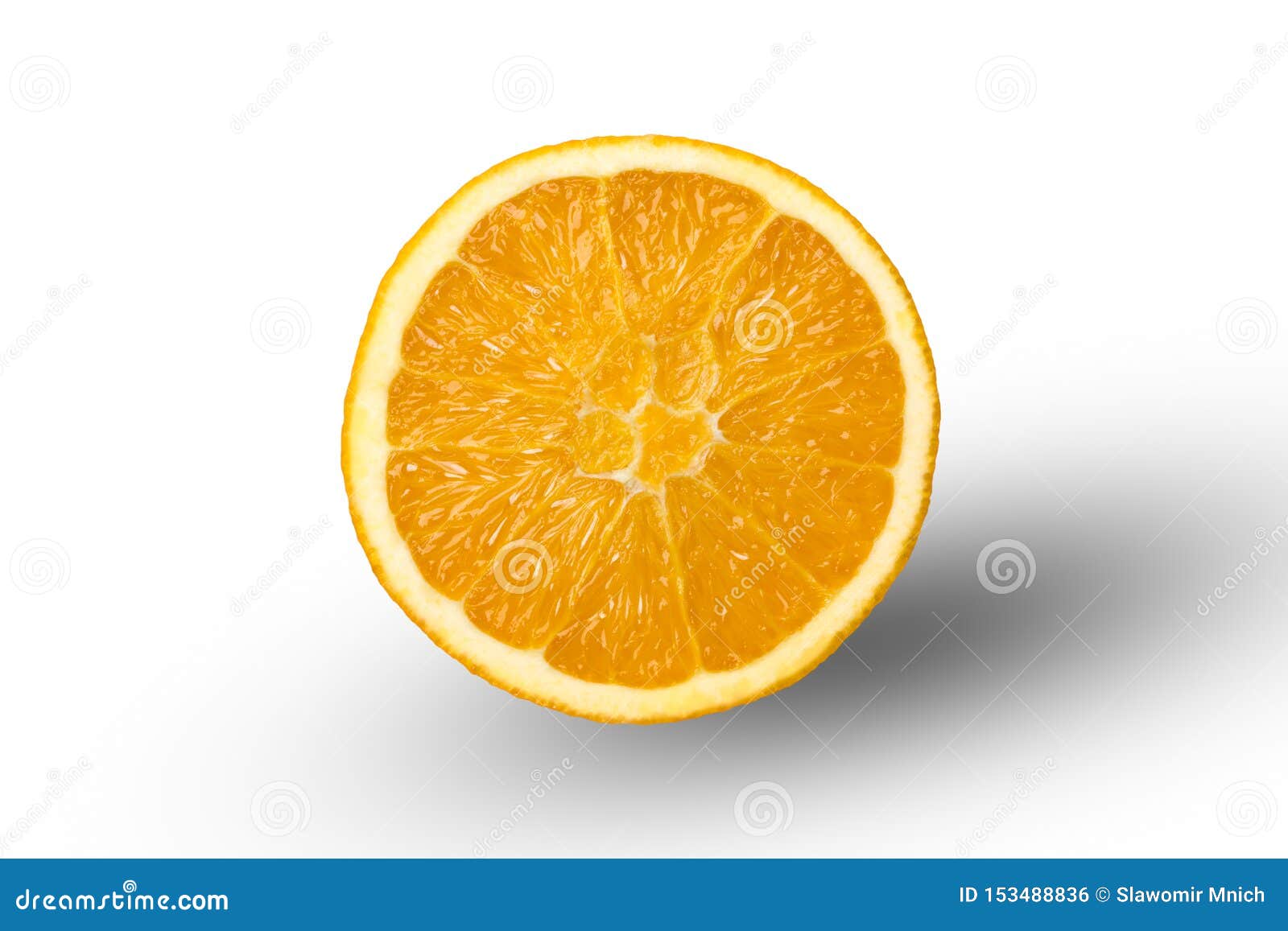 Cut in half orange stock photo. Image of healthy, juice - 153488836