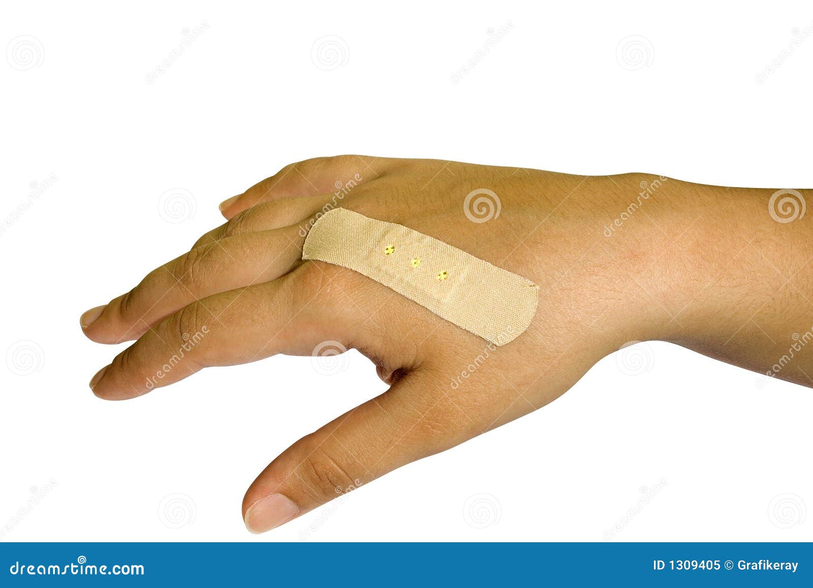 Cut hand stock image. Image of hand, health, isolated - 1309405