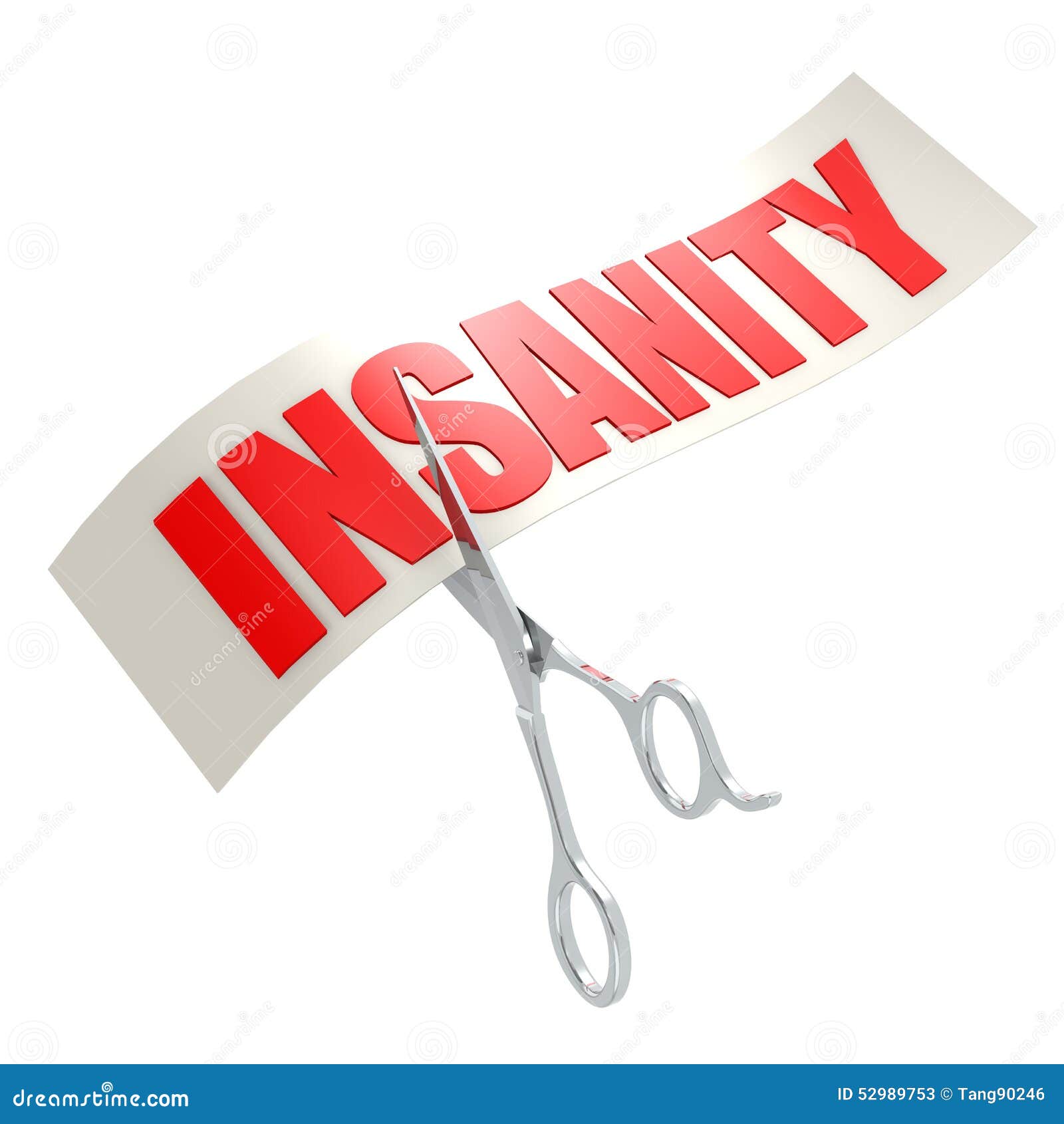 Cut insanity stock illustration. Illustration of demented - 52989753