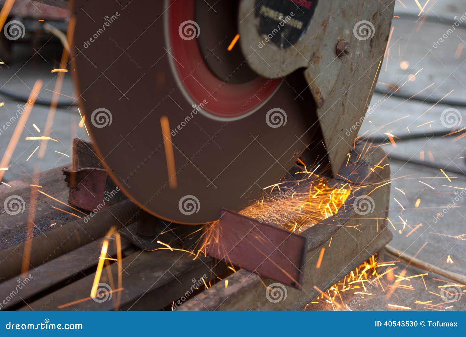 Cut iron stock photo. Image of engineer, control, tools - 40543530