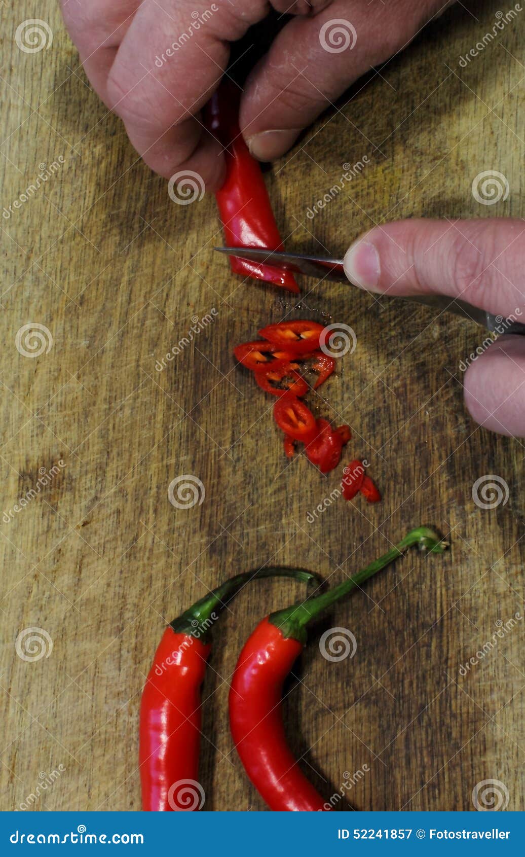 Cut with a knife chili stock image. Image of pile, knife - 52241857