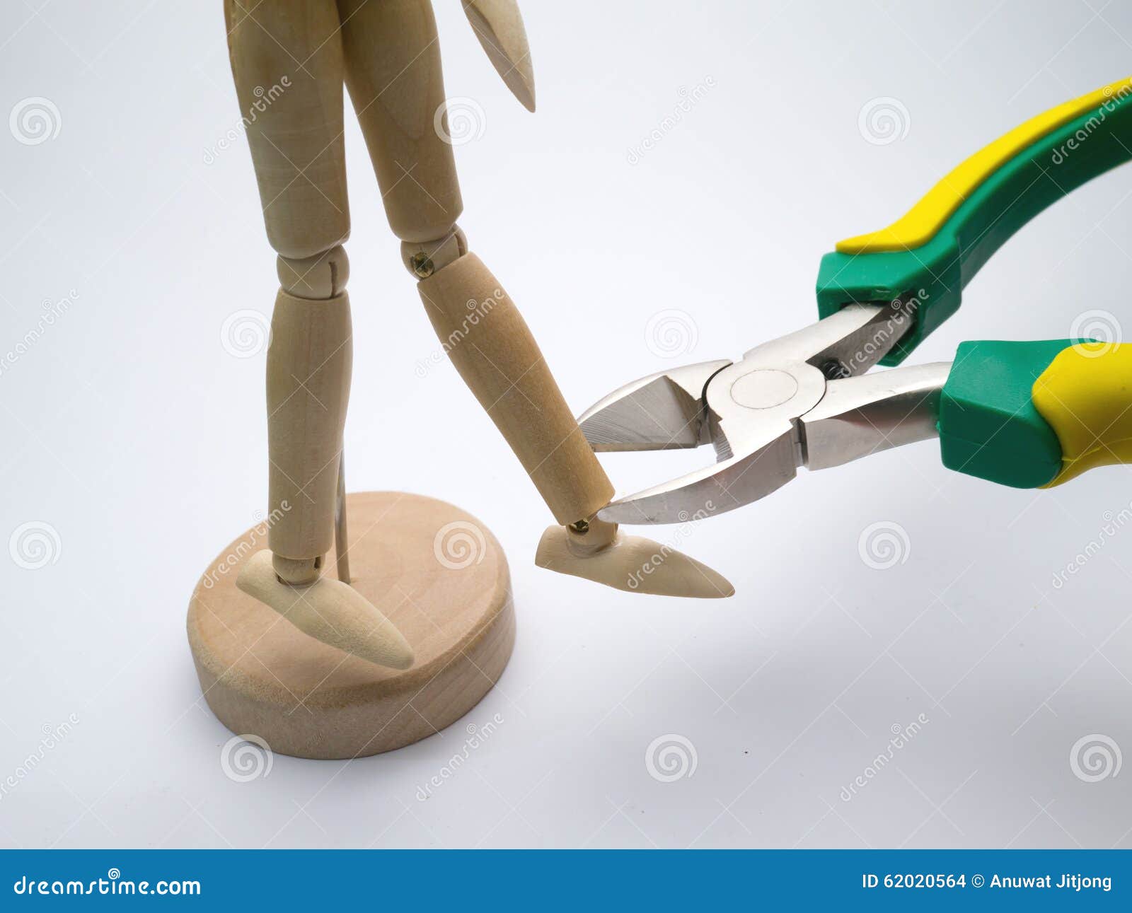 Cut the leg stock photo. Image of reduction, concept - 62020564