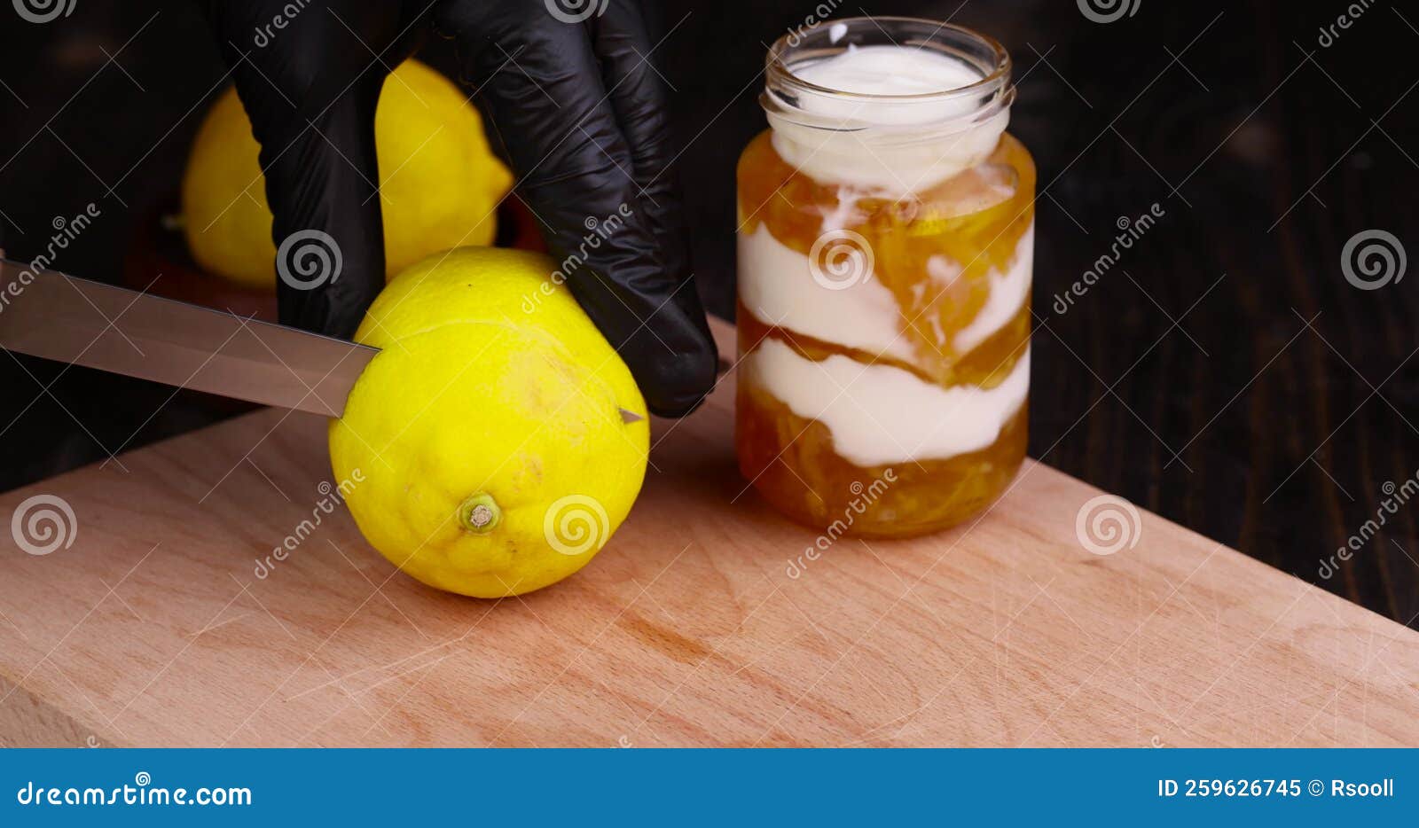 Cut the Lemon into Pieces on the Table Stock Video - Video of fruit ...