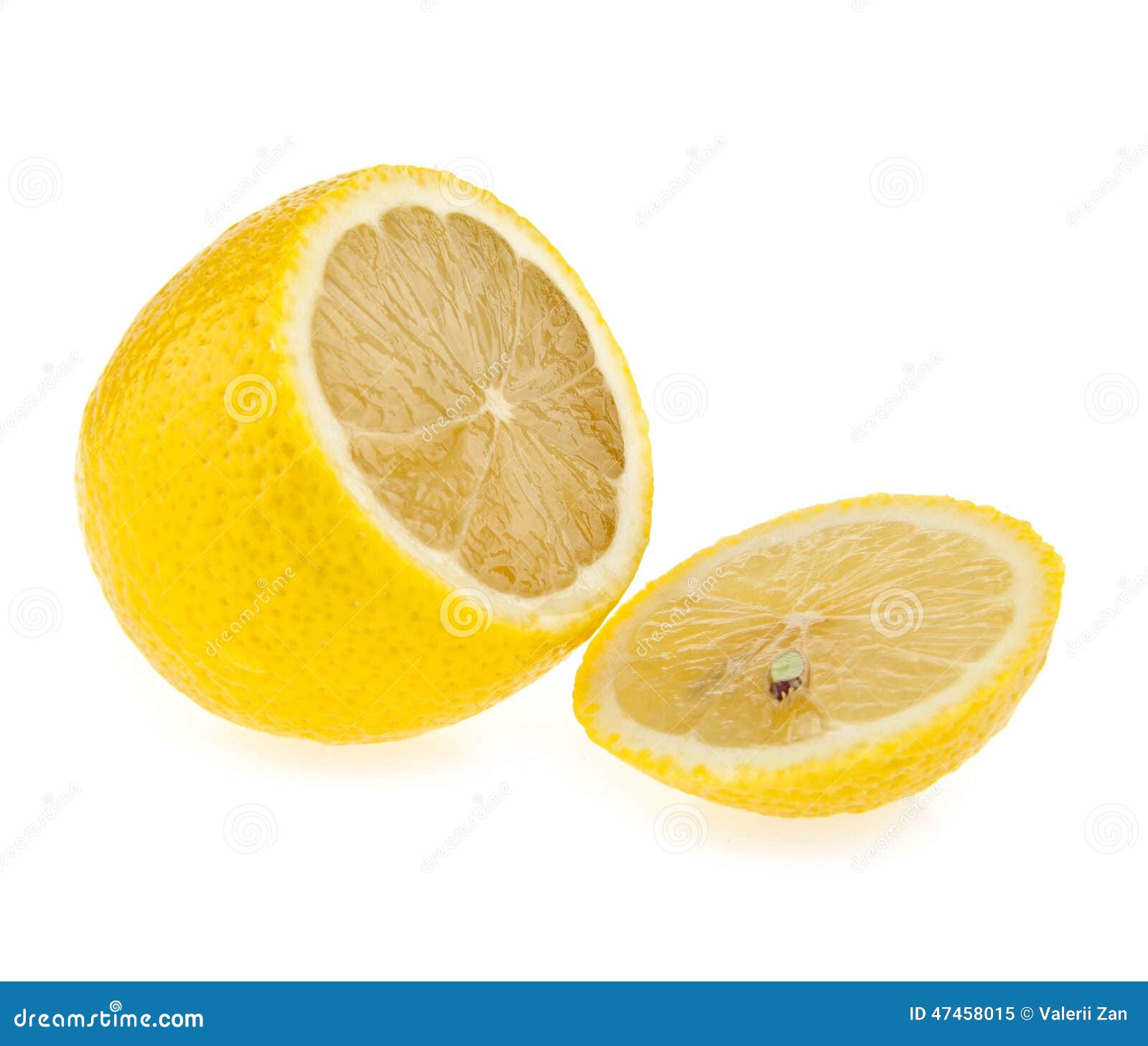 Cut lemon stock image. Image of pattern, dieting, green - 47458015