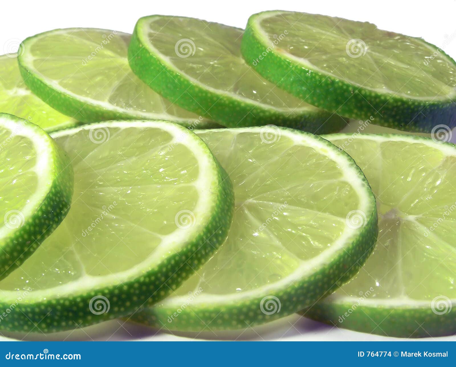 Cut lime stock photo. Image of isolated, background, slice - 764774
