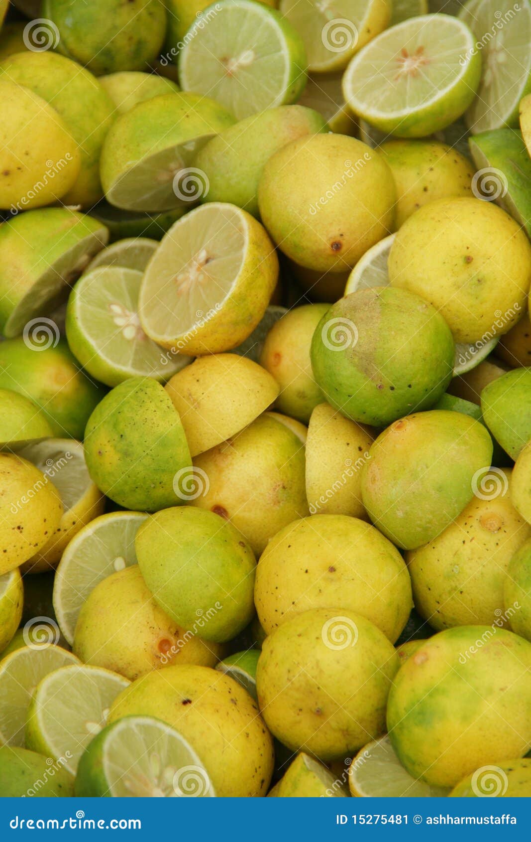 Cut Limes stock image. Image of foods, lime, seed, food - 15275481