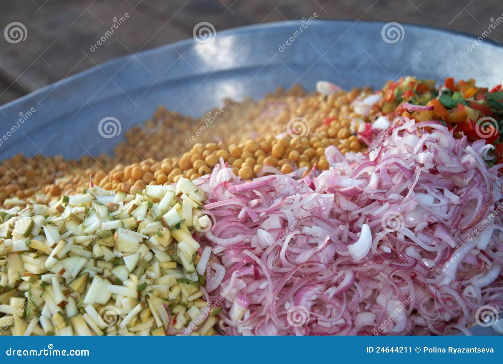 Cut mixed vegetables stock image. Image of food, agriculture - 24644211