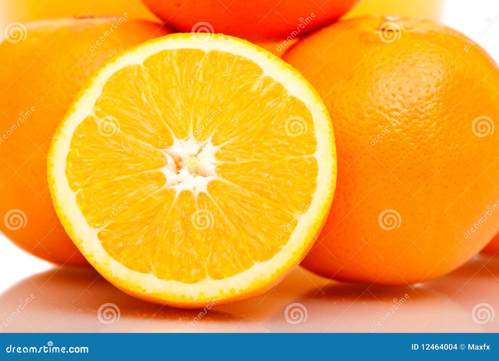 Cut orange stock photo. Image of life, seasonal, fruit - 12464004