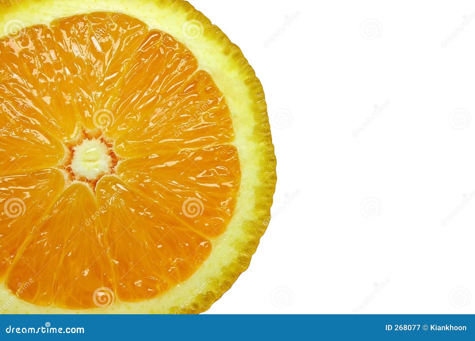Cut Orange stock image. Image of bright, slice, color, drink - 268077