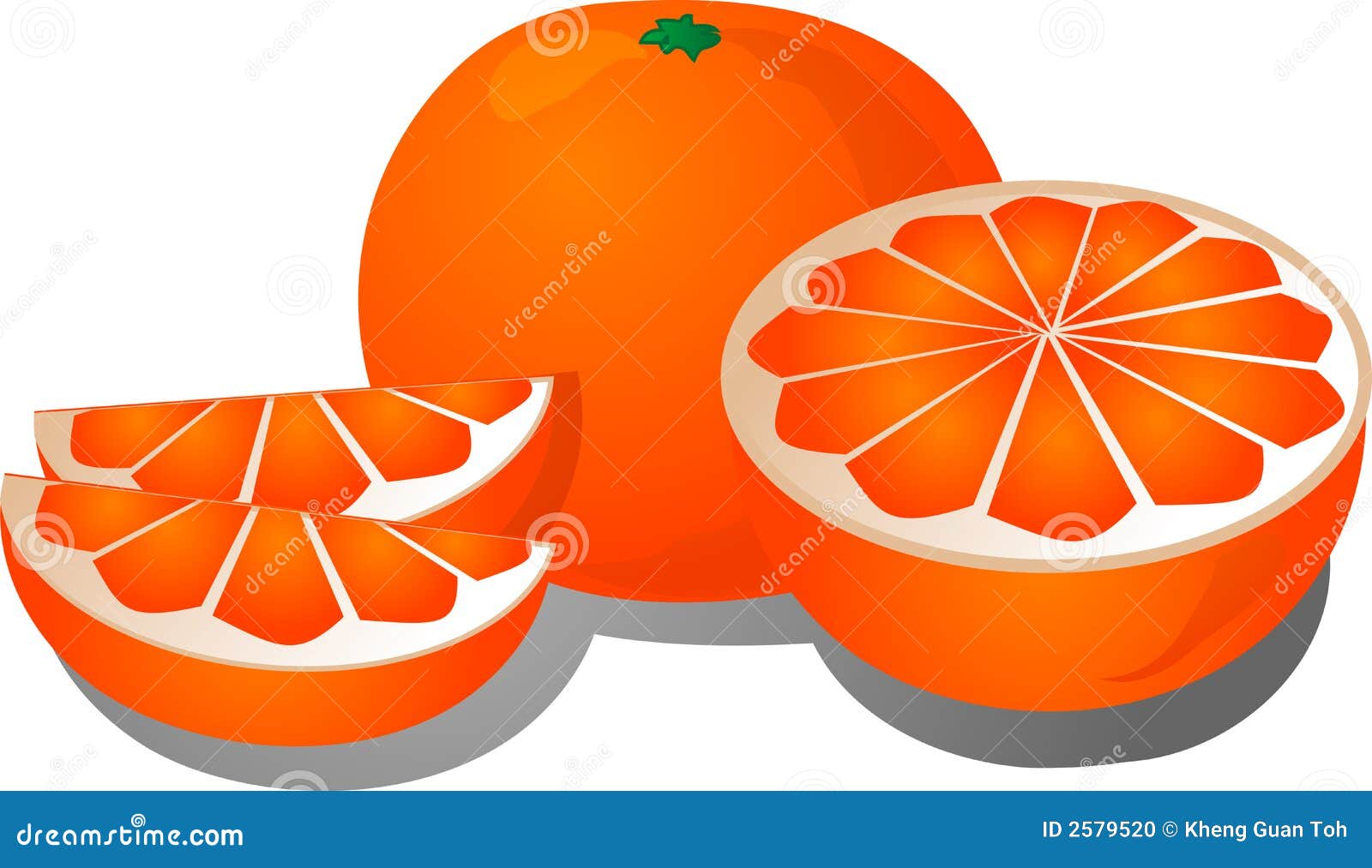 Orange, Illustration Cartoon Vector | CartoonDealer.com #25966995