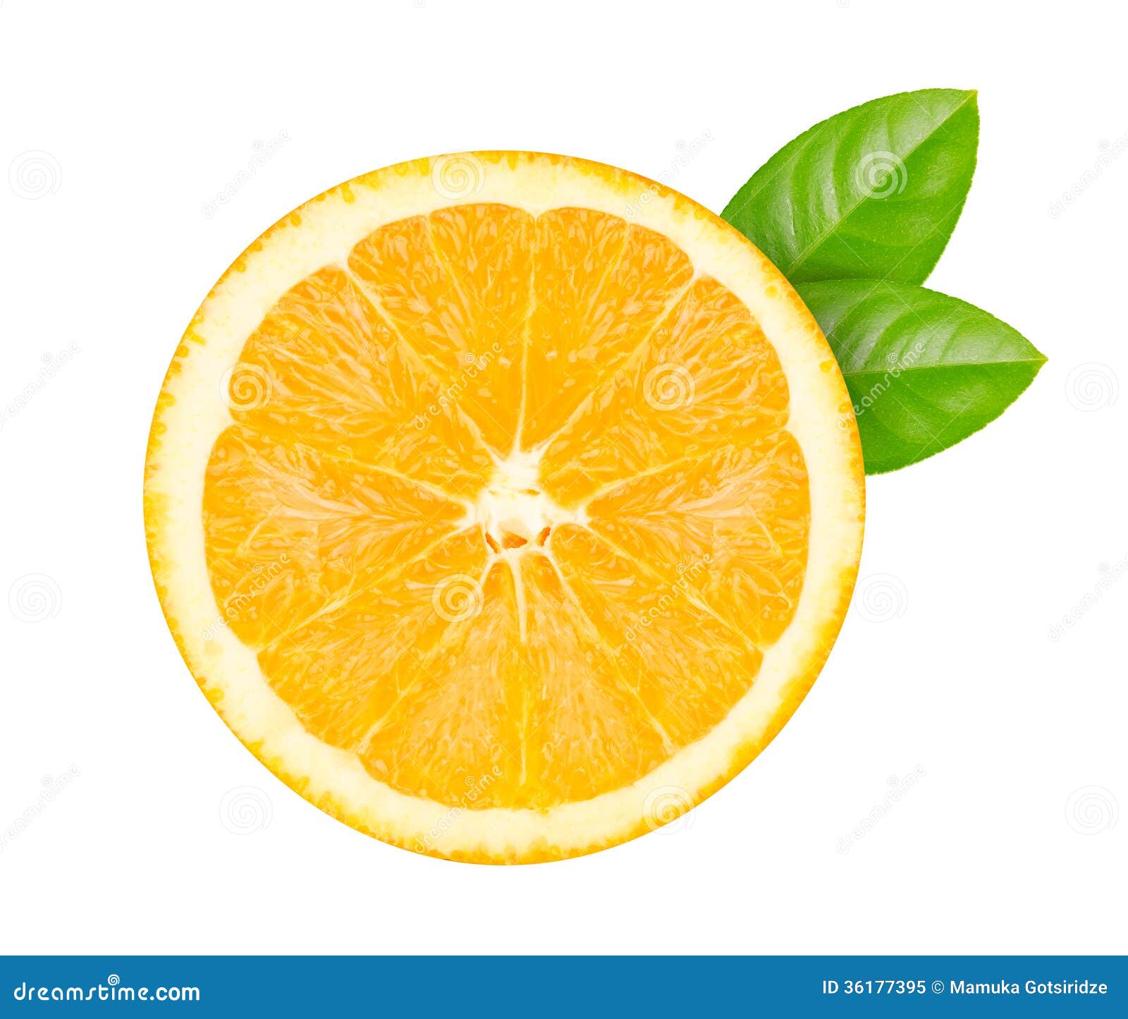 Cut into orange stock image. Image of isolated, citrus - 36177395