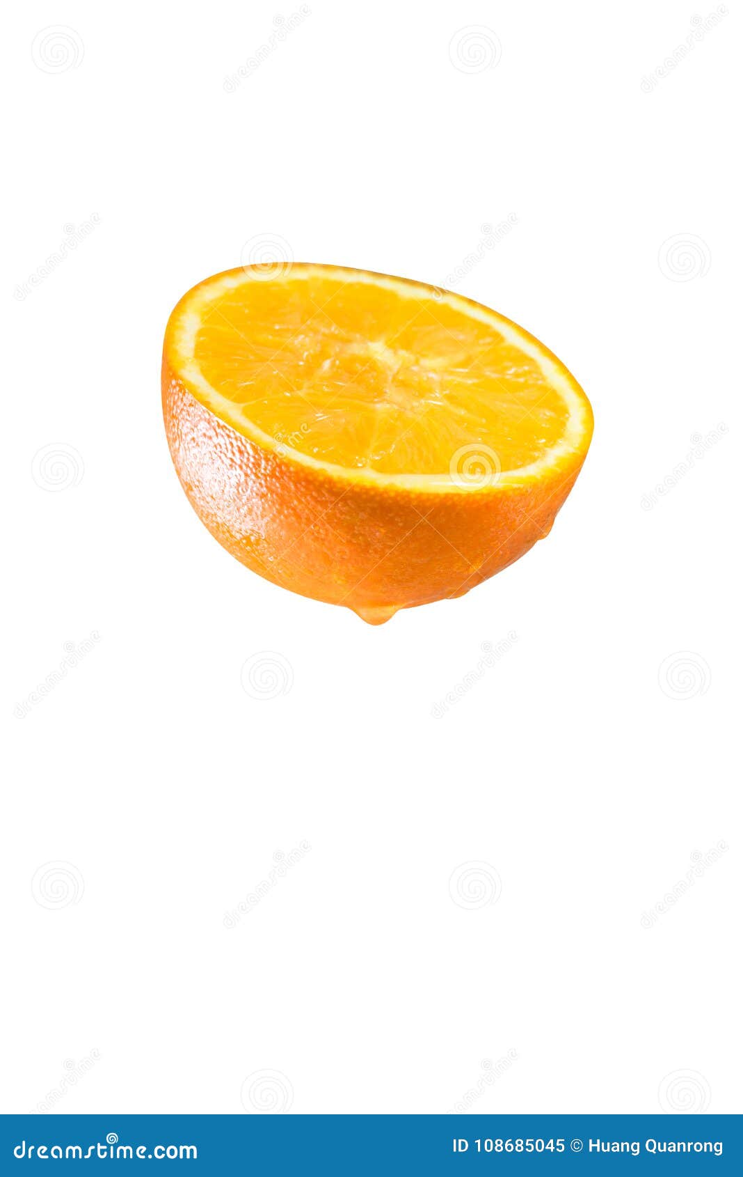 Cut Oranges Isolated on a White Background Stock Image - Image of body ...