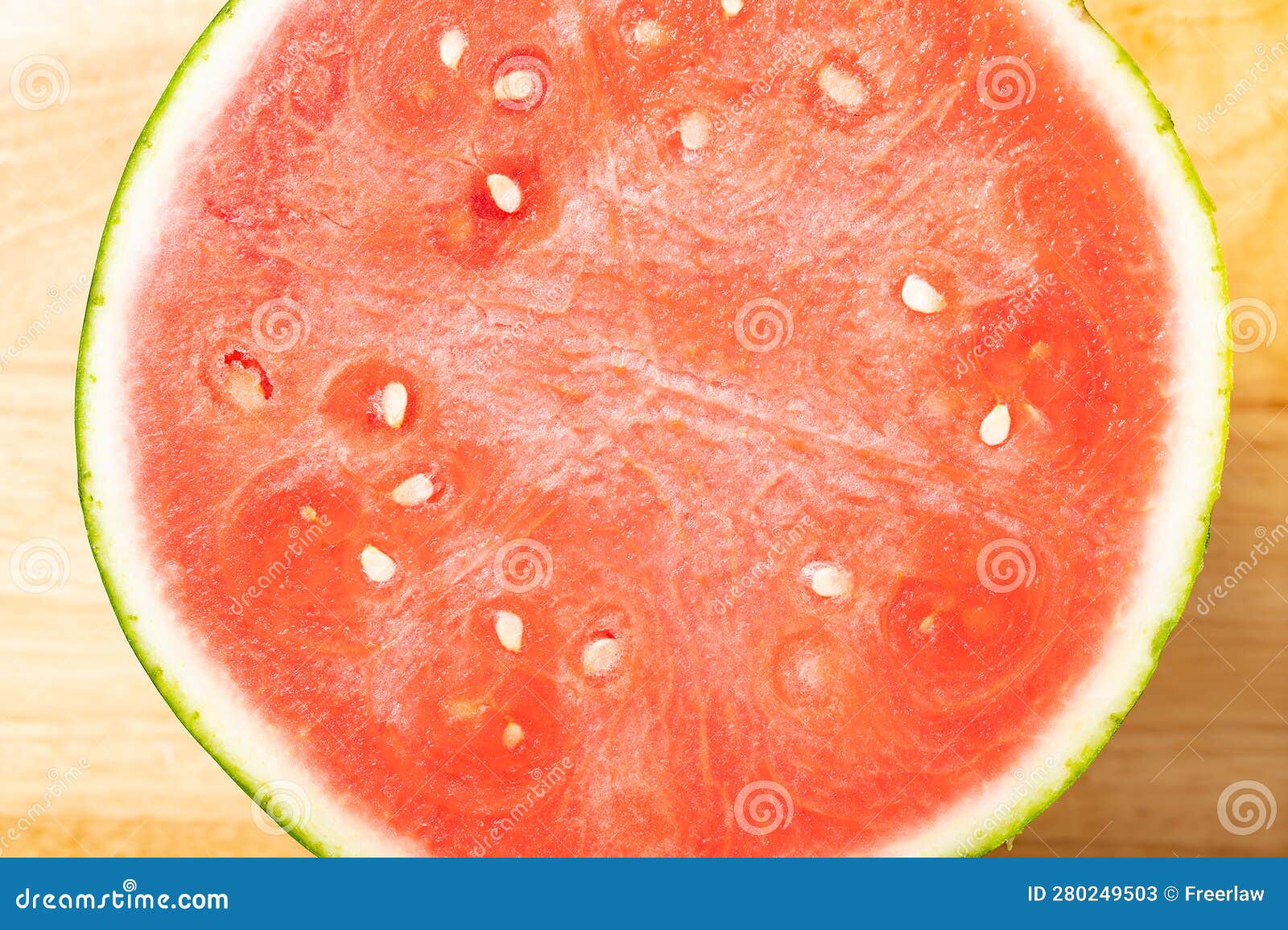 A Cut Out Fresh Watermelon Section Stock Image - Image of refreshment ...