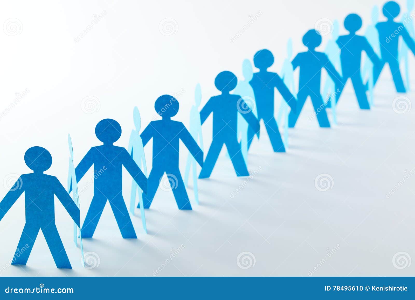 Cut out of paper people stock photo. Image of figure - 78495610