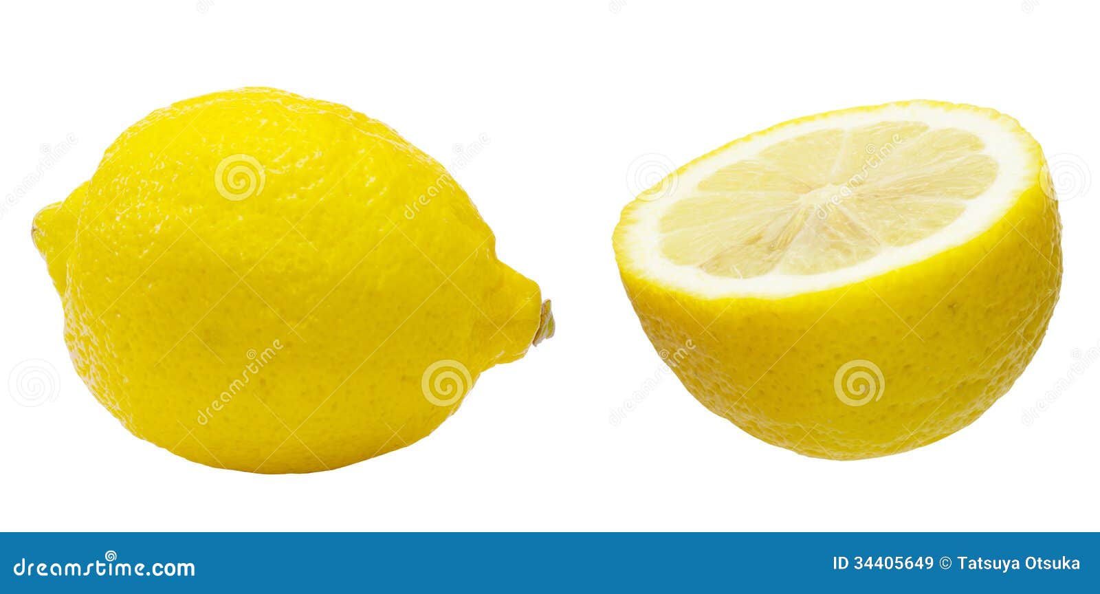 Cut out picture of lemons stock image. Image of studioshot - 34405649