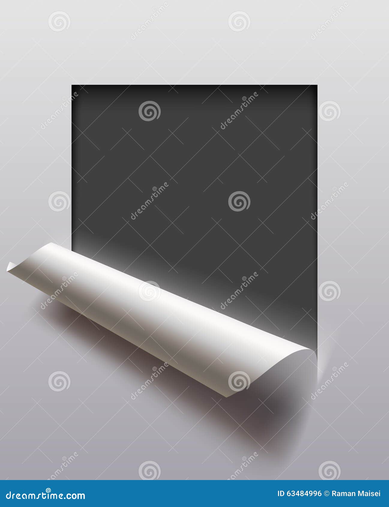 Cut paper frame stock vector. Illustration of drop, frame - 63484996