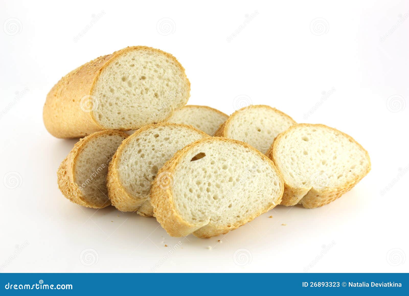 Cut piece of bread stock image. Image of food, nutrition - 26893323