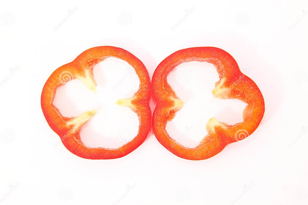 Cut pieces of Capsicum stock image. Image of fresh, vegetable - 37492503