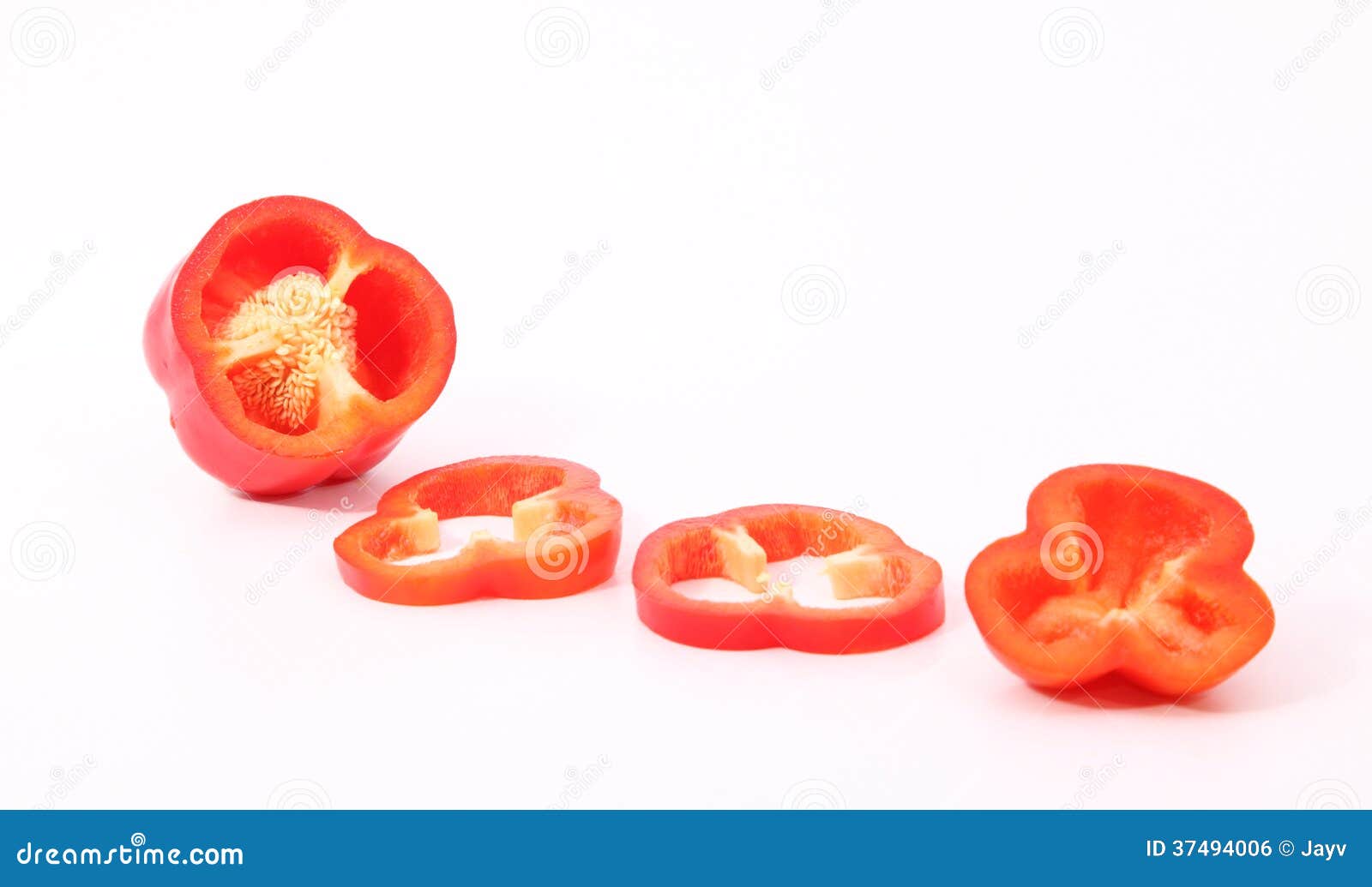 Cut pieces of Capsicum stock photo. Image of gourmet - 37494006