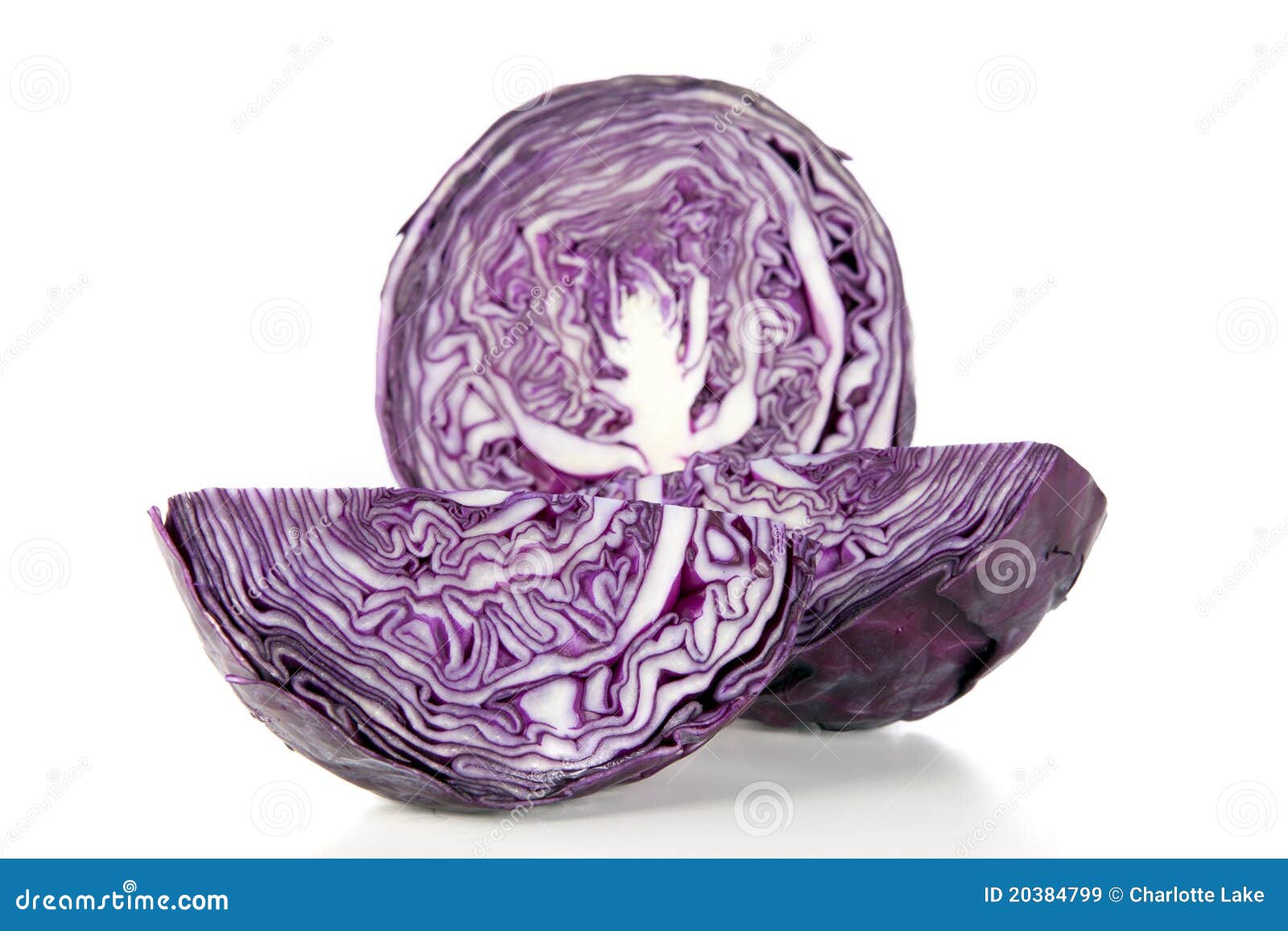 Cut Purple Cabbage stock image. Image of purple, vegetarian - 20384799