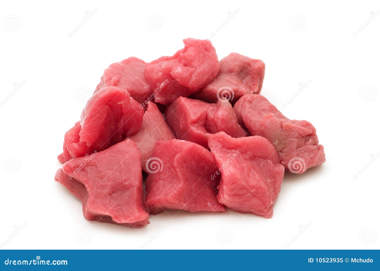 Cut raw beef filet stock image. Image of chop, butcher - 10523935