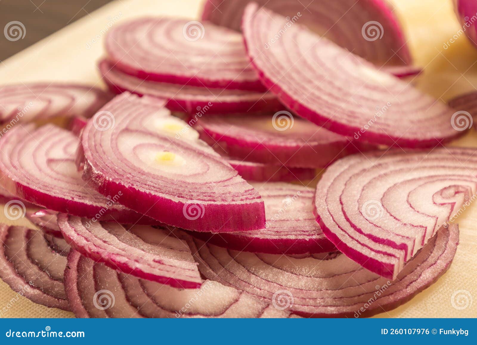 Cut Red Onion on a White Board Stock Photo - Image of peel, nutrition ...