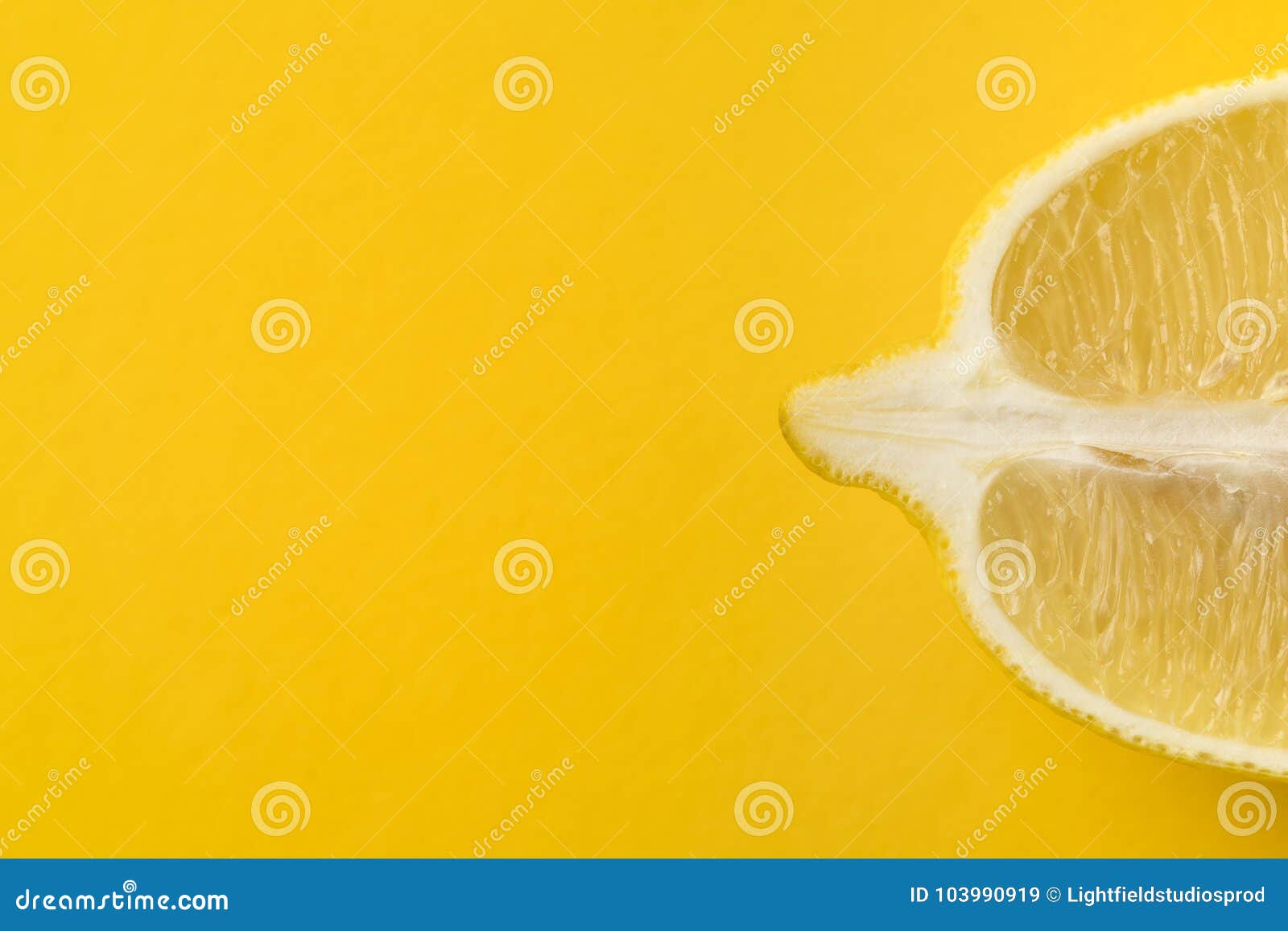 Cut lemon stock image. Image of citrus, simplicity, fruit - 103990919