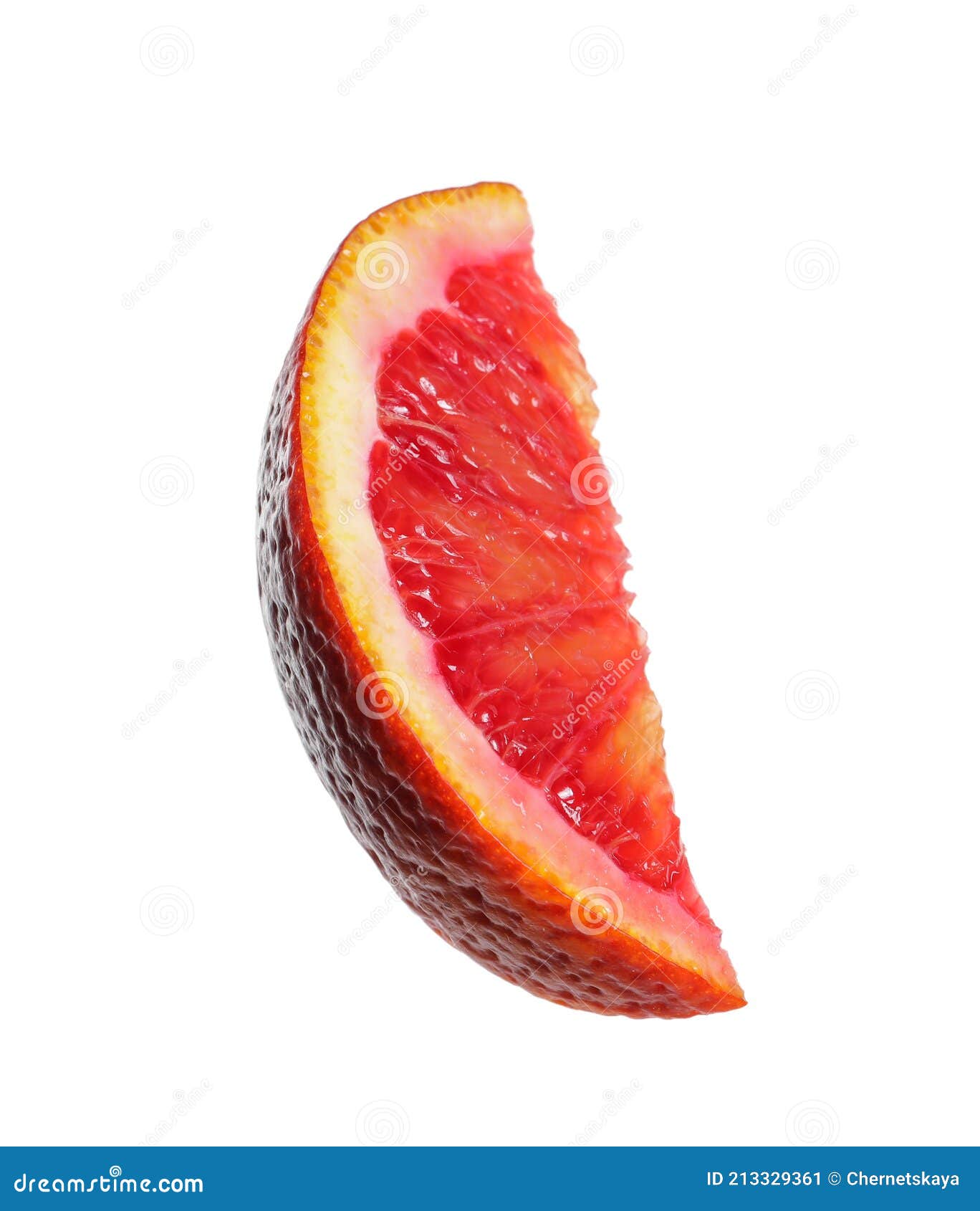 Cut Ripe Red Orange Isolated on White Stock Image - Image of healthy ...