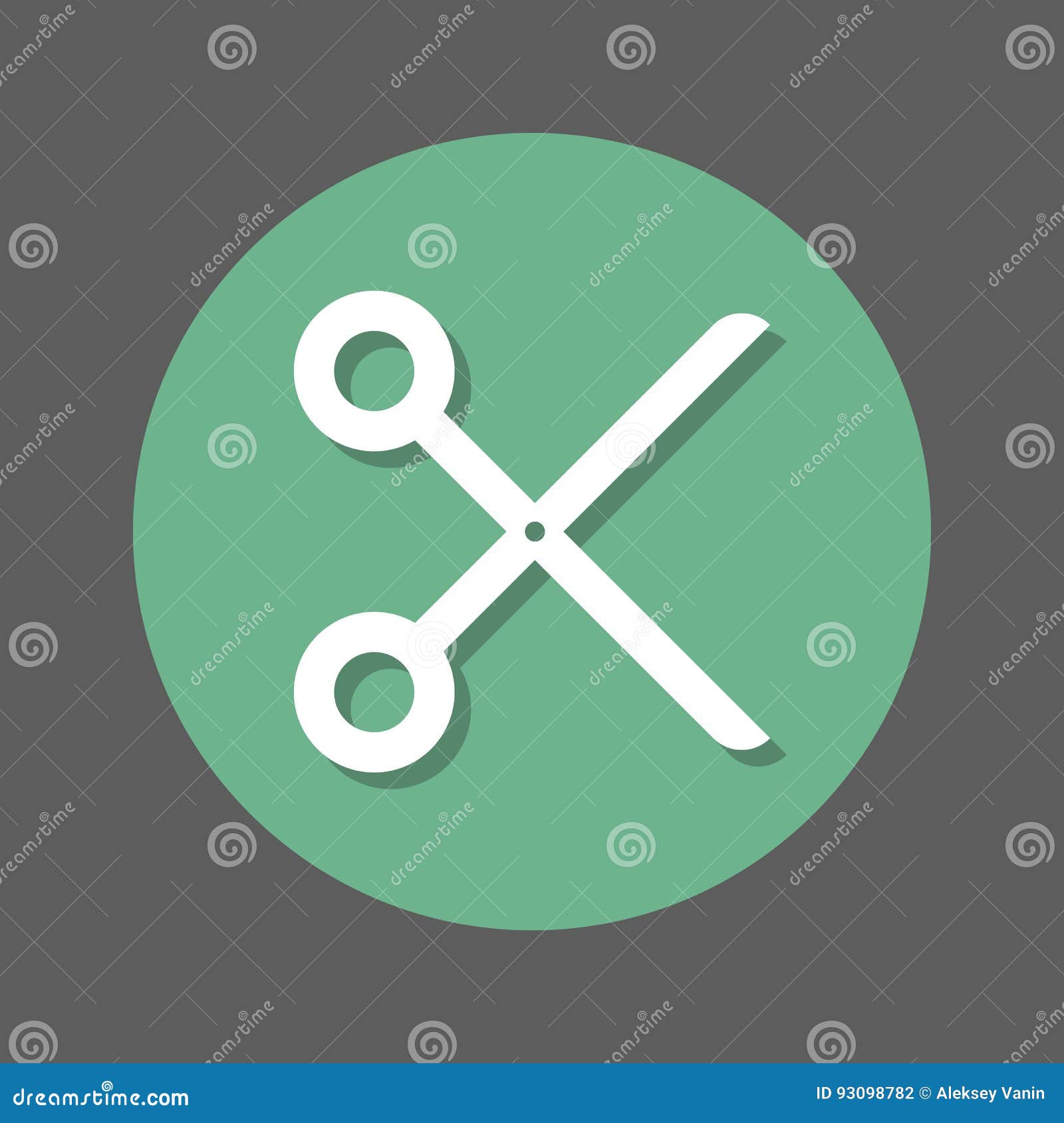 Scissors Effect Cartoon Vector | CartoonDealer.com #248294413