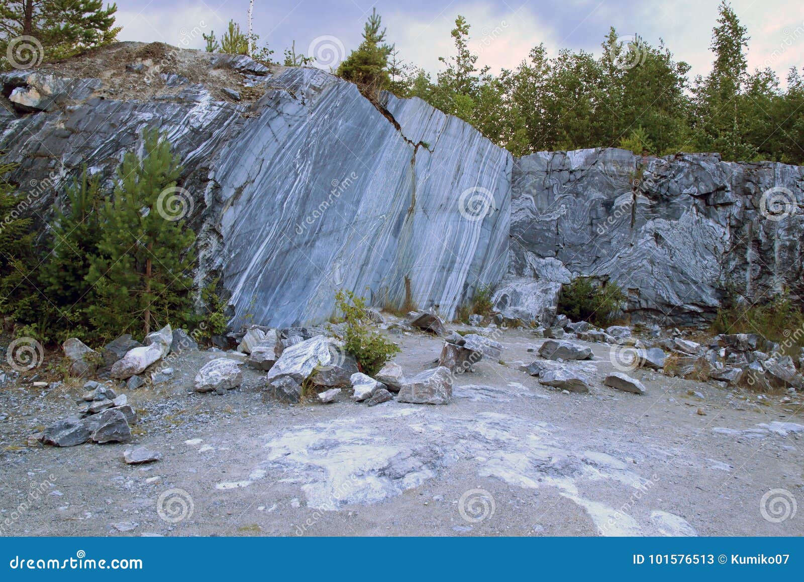 Marble quarry stock image. Image of cliff, geology, stone - 101576513