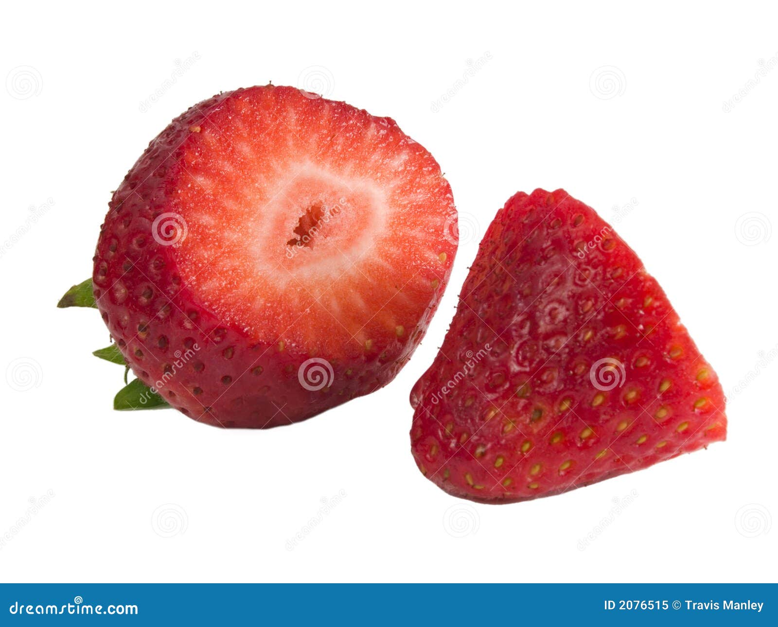 Strawberry Cut In Half