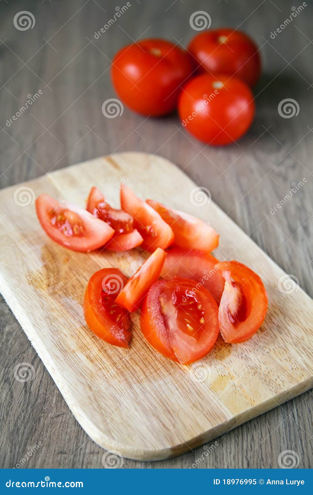 Cut Tomato stock image. Image of preparation, healthy - 18976995