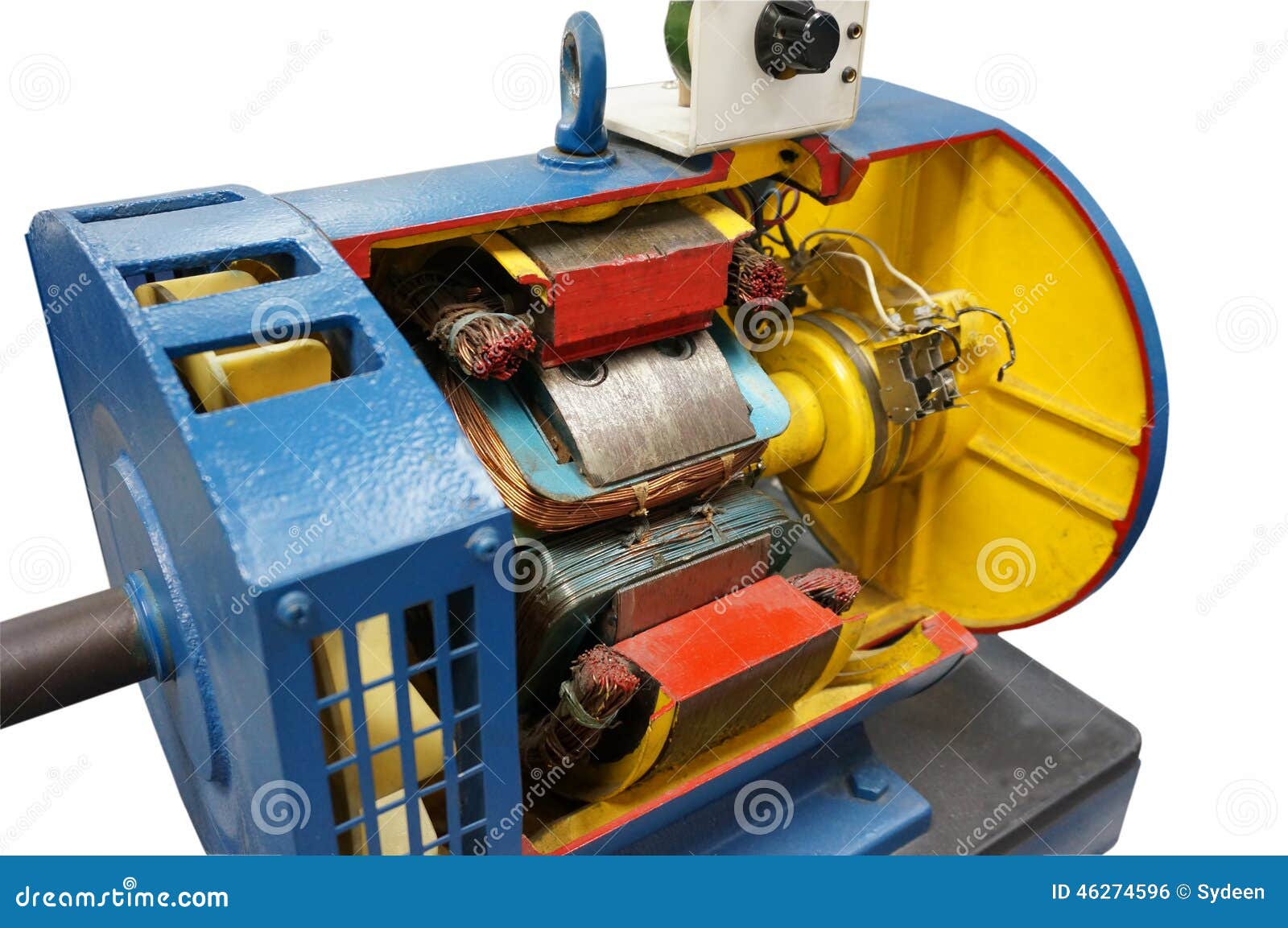 Synchronous Motor Which Runs On Ac Power With Single Shaft. Synchronous ...