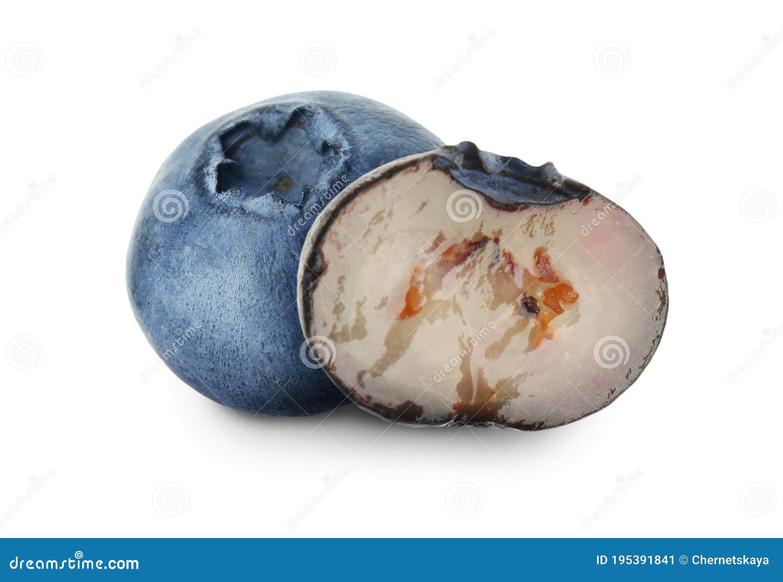 Cut and Whole Blueberries on Background Stock Image - Image of juicy ...