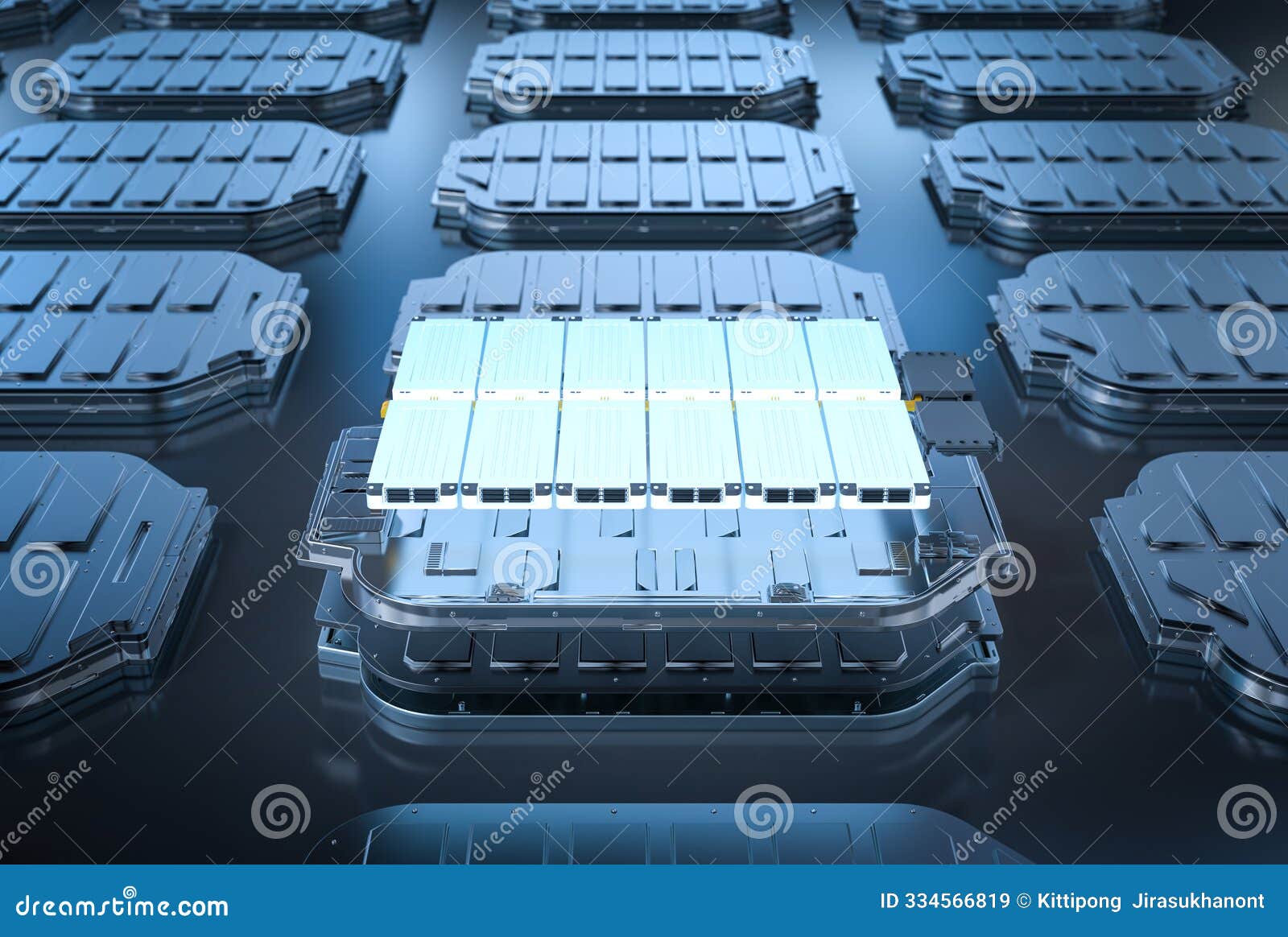 Cutaway Ev Battery Module Royalty-Free Stock Photo | CartoonDealer.com ...