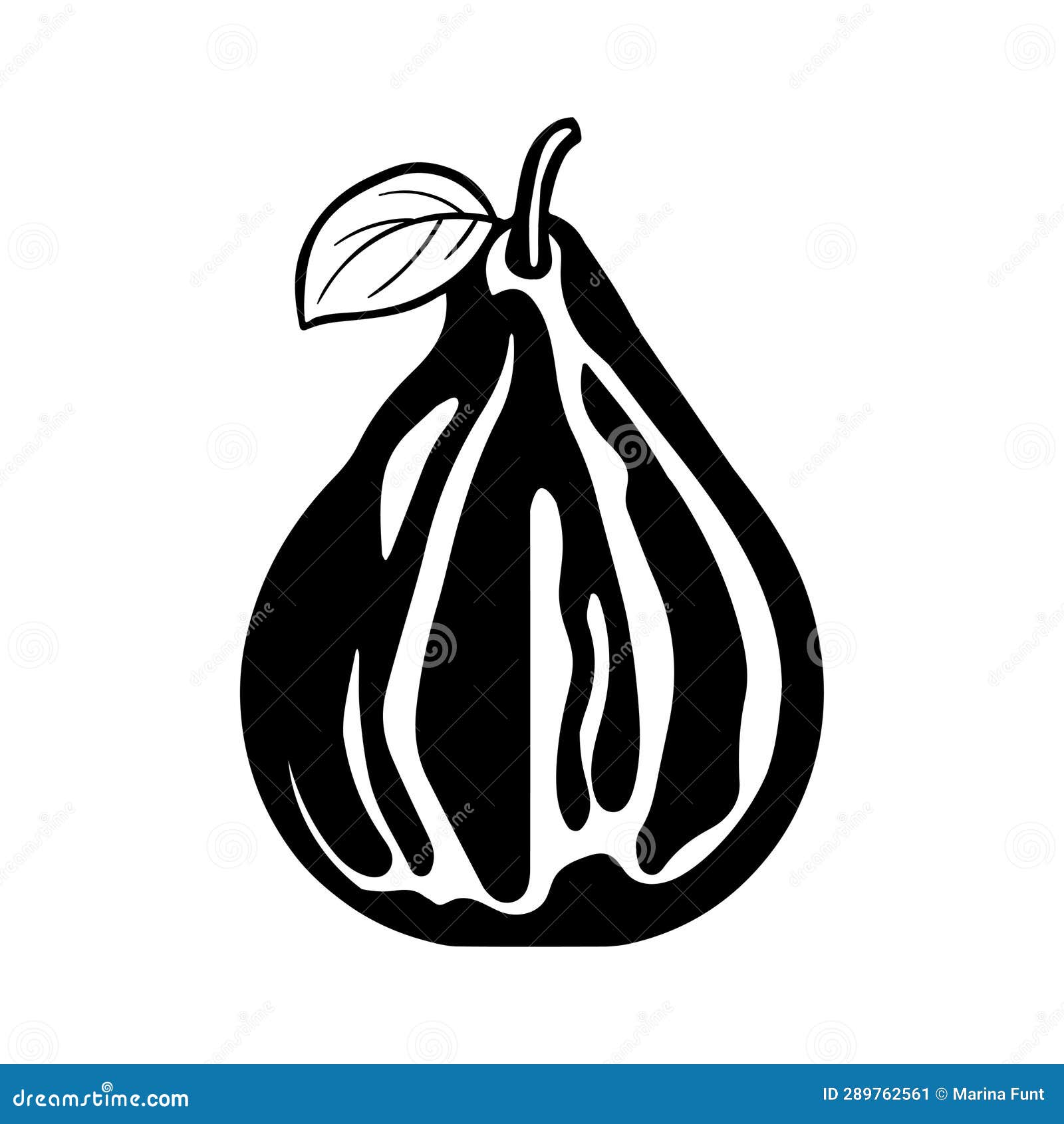 Cutaway Fig Icon. Fruit Gradient Icon, Sign, Bright Fig for Web or Logo ...