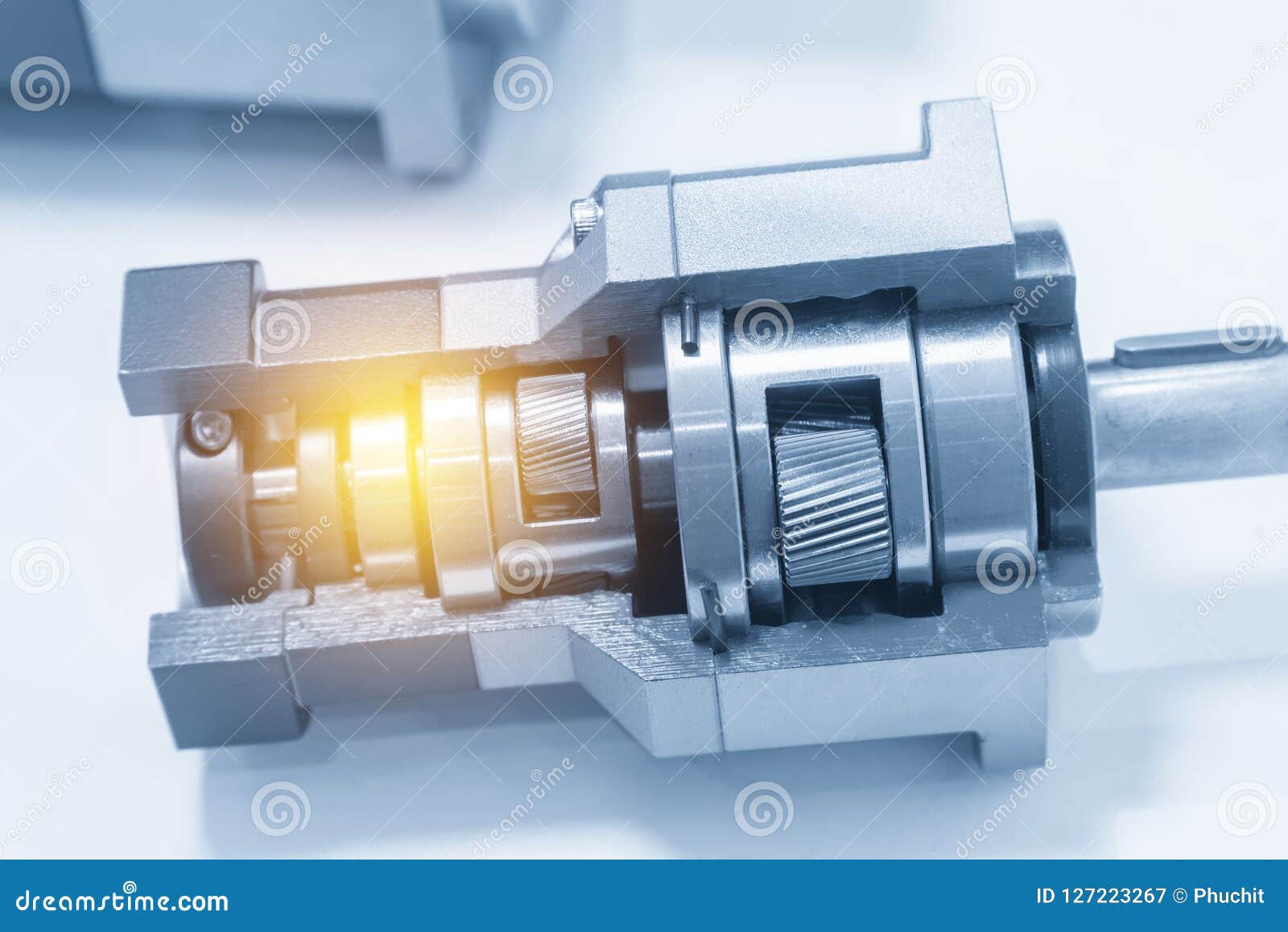 Cutaway Gearbox Of The Truck Royalty-Free Stock Photography ...