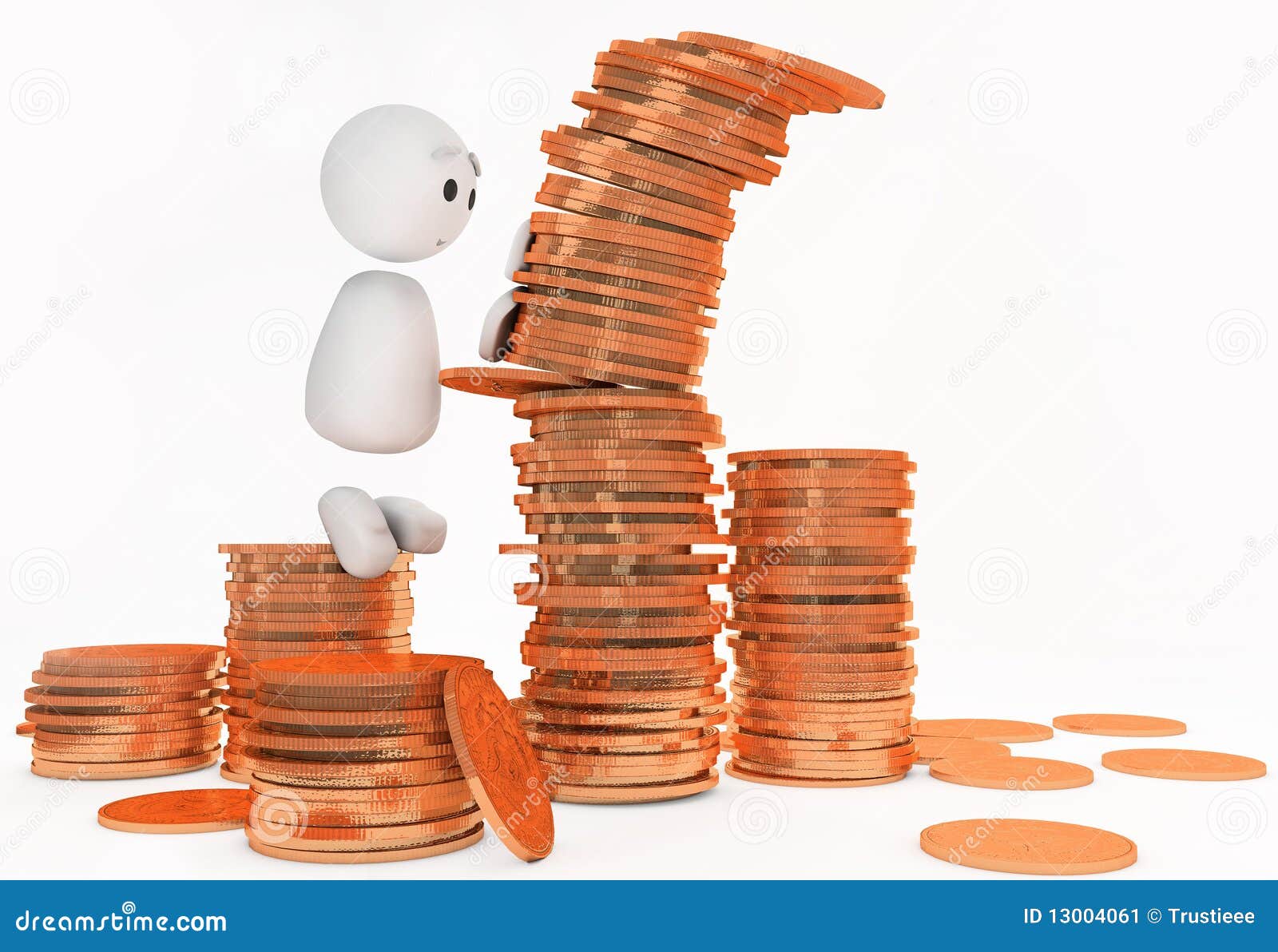 Cute Guy Bowls Stack Coins Stock Illustrations – 1 Cute Guy Bowls Stack ...