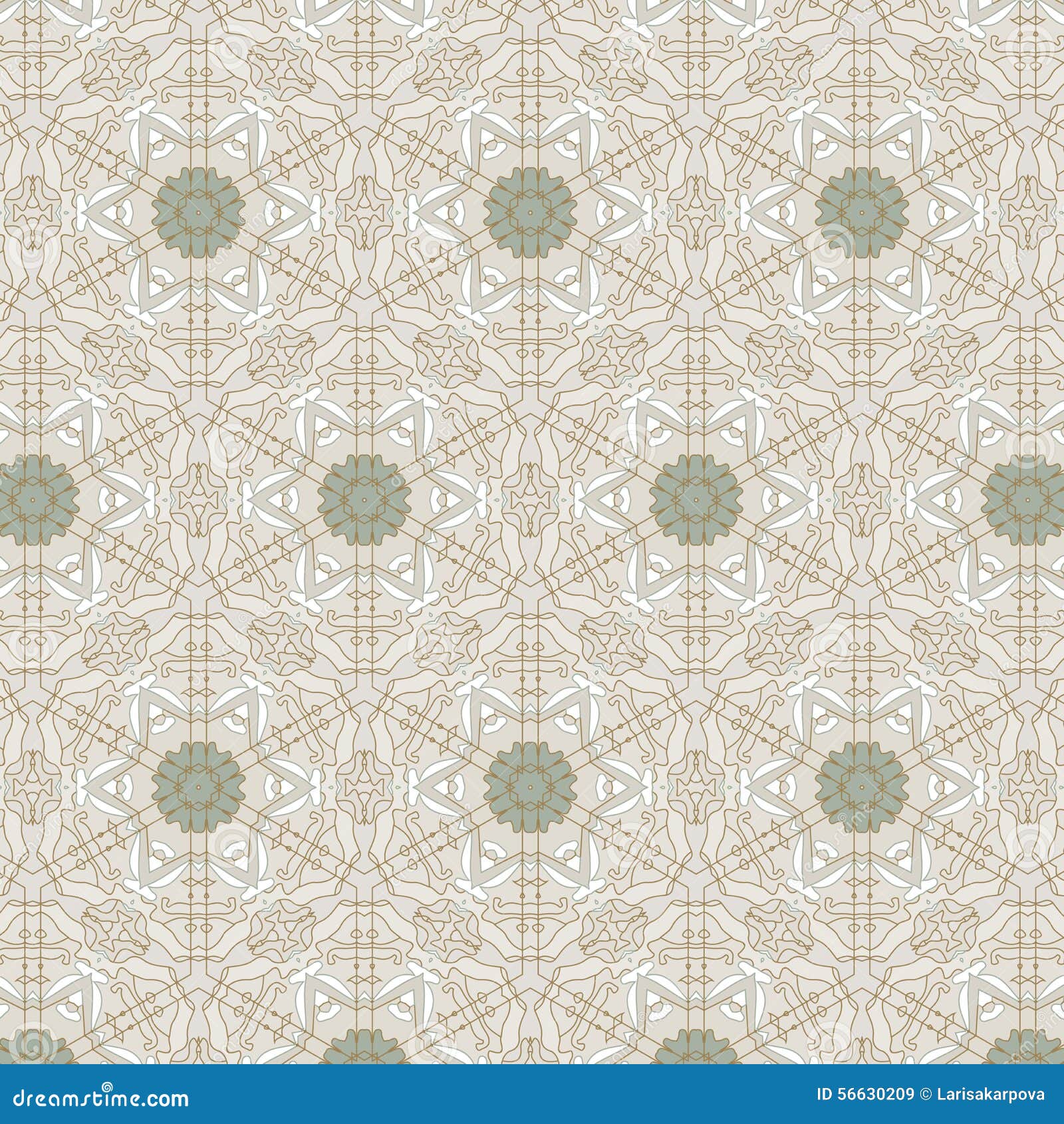 Cute Abstract Beige Feminine Pattern Stock Vector - Illustration of ...