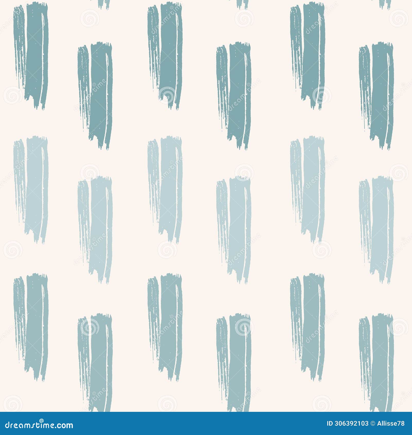 Abstract Pastel Blue Brush Stroke Seamless Pattern Illustration Stock ...