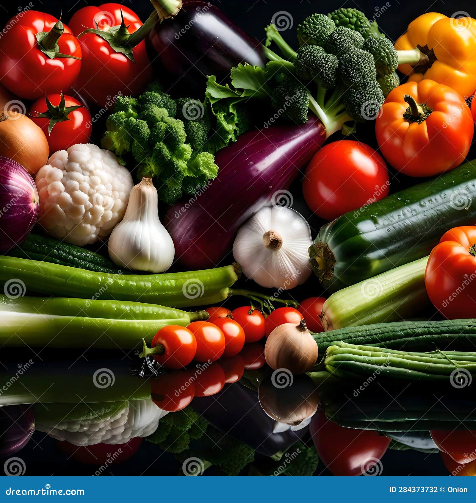 Abstract Vegetables, Illustration. Royalty-Free Cartoon | CartoonDealer ...