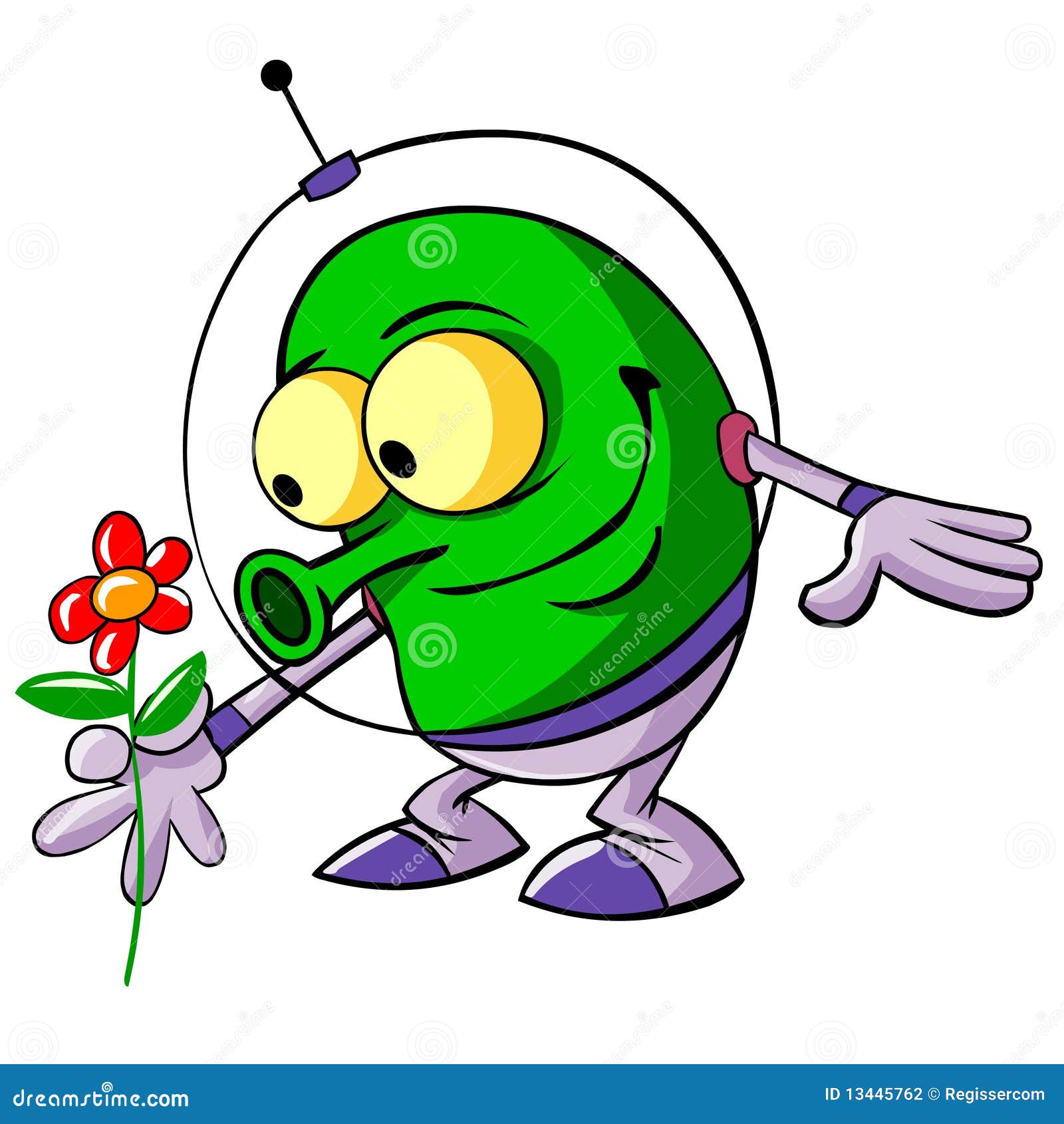 Cute Alien Stock Photography - Image: 13445762
