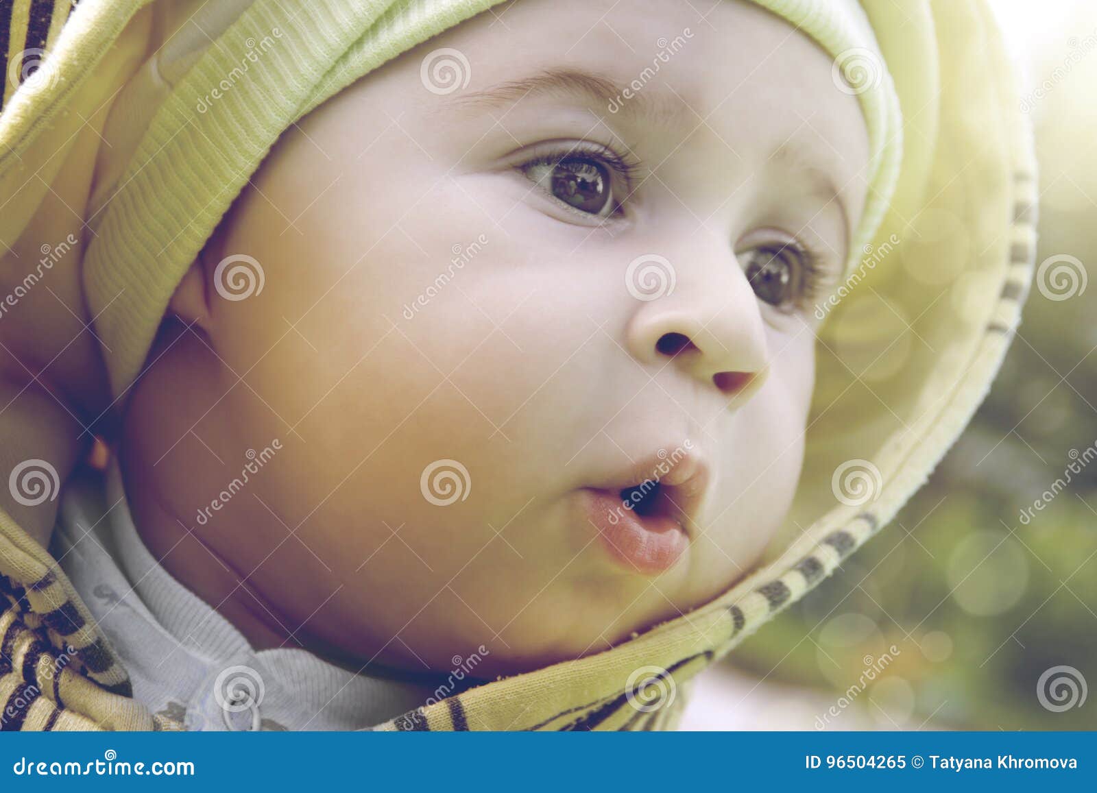 Cute amazed child stock image. Image of child, looking - 96504265