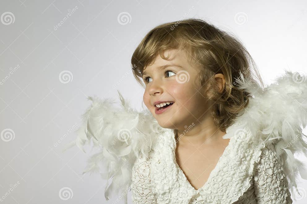 Cute angel stock image. Image of angel, celebration, graphic - 6687197