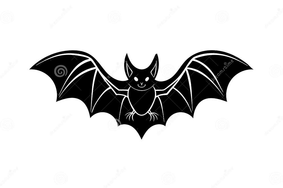 Cute and angry bat vector stock illustration. Illustration of angry ...