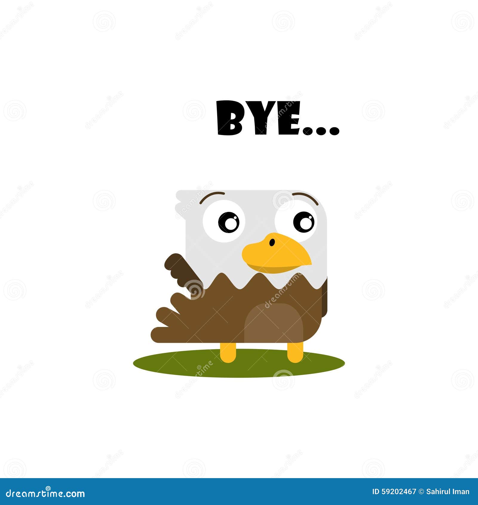 Cute Animal Expression Vector Template Stock Illustration ...