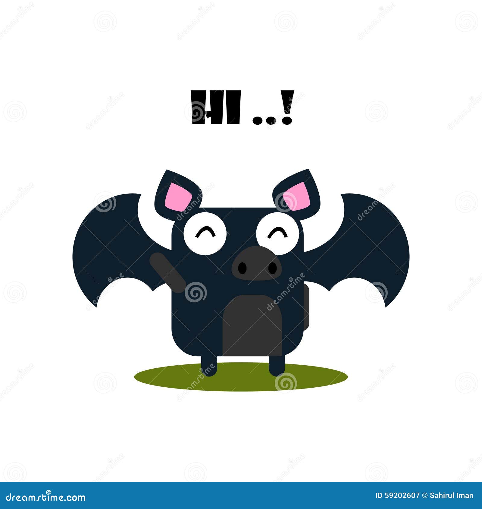 Cute Animal Expression Vector Template Stock Illustration ...