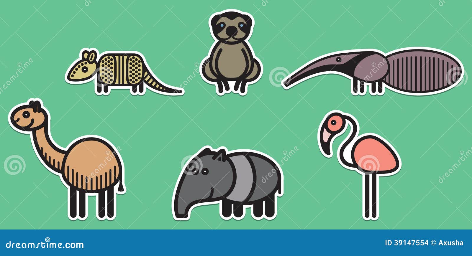 Typical Animals Stock Illustrations – 143 Typical Animals Stock ...