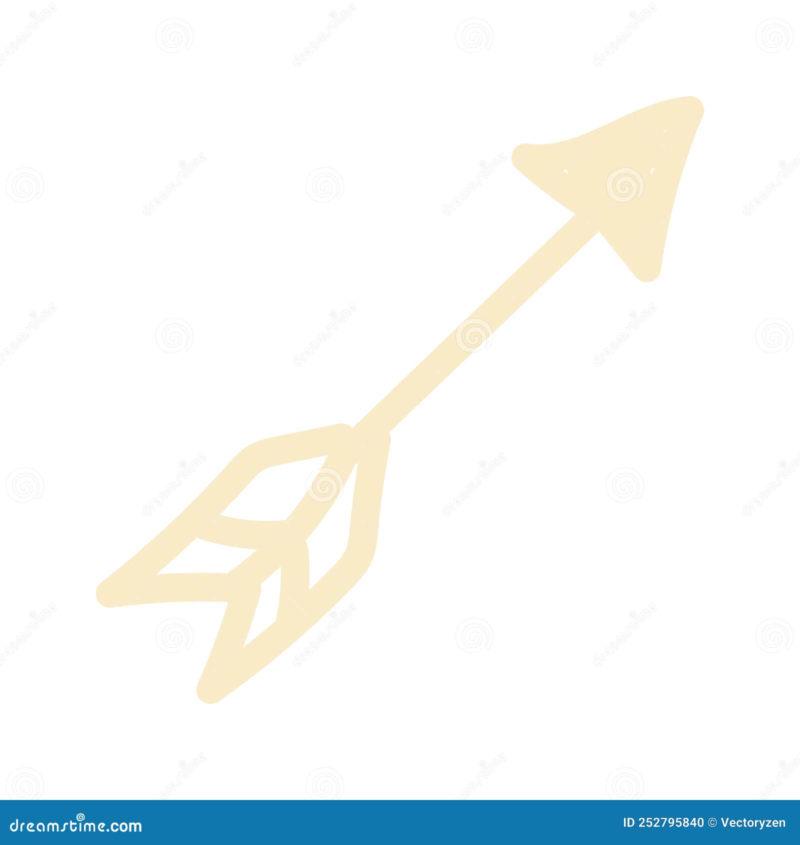 Cute Arrow Element Vector Illustration Stock Vector - Illustration of ...